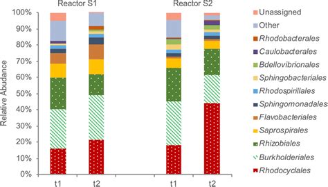 Microbial Community Structure At Order Level In S1 And S2 Biological