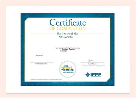 Aishwarya Pandey On Linkedin Learning Professional Softwaretesting Ieee Blendedlearning