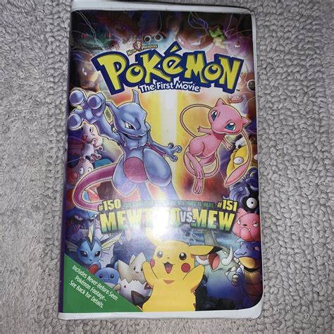 Pokemon De Eerste Film Vhs 2000 Van Actiester Tot Oscarwinnaar Op