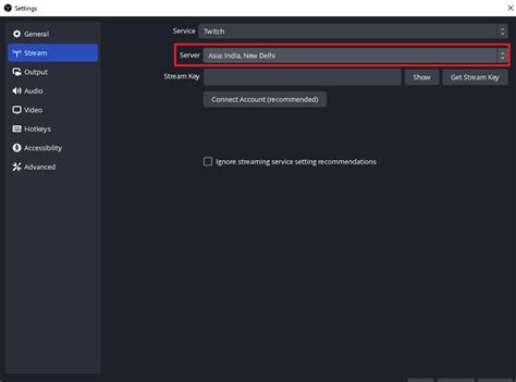 서버에 연결하지 못한 Obs 오류 수정