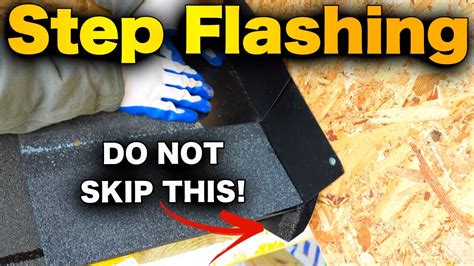 How To Install Step Flashing Prevent Roof Leaks Youtube