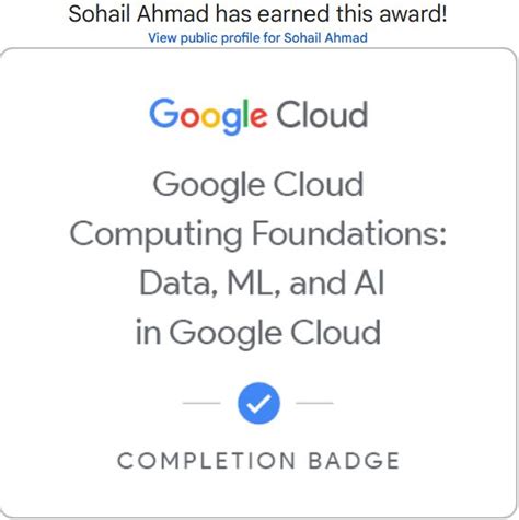 Ai Gcp Ml Automl Bigquery Vertexai Sohail Ahmad