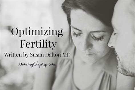 Optimizing Fertility Mommy To Be Prep