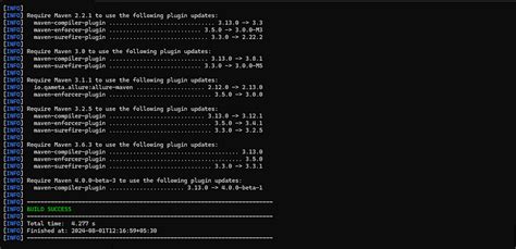 Update Versions Dependencies In Maven Projects