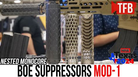 Boe Suppressors Mod 1 Nested Monocore Modular Suppressor Youtube