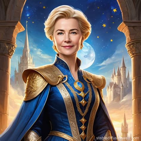 Ursula In Medieval Eu Regalia Stable Diffusion Online