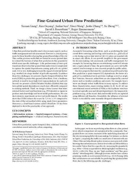 pdf fine grained urban flow prediction
