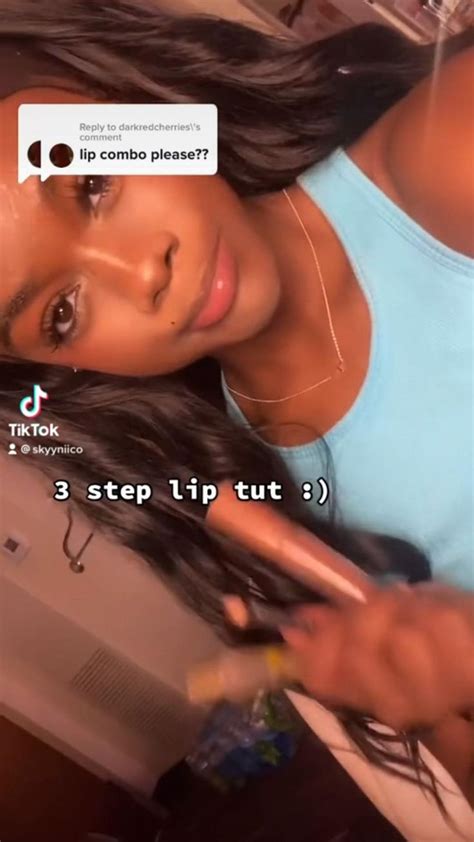 Lip Gloss Tutorial Makeup Lipstick Lipgloss Lip Gloss Tutorial