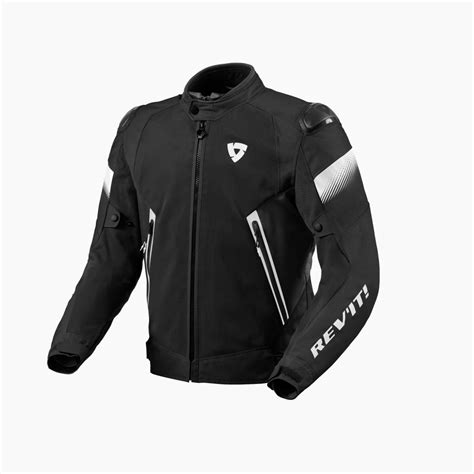 Chaqueta Revit Control Air H2o Negro Blanco
