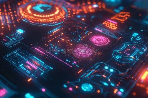 A Futuristic Representation Of Ai Powered Deep Space Exploration
