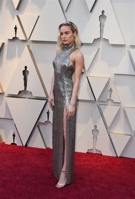 Brie Larson Oscars 2019 Red Carpet • Celebmafia