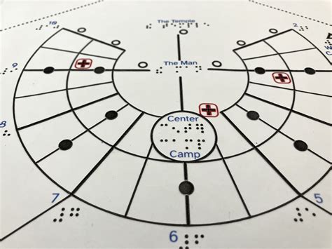 Burning Man Map Lighthouse Mad Lab