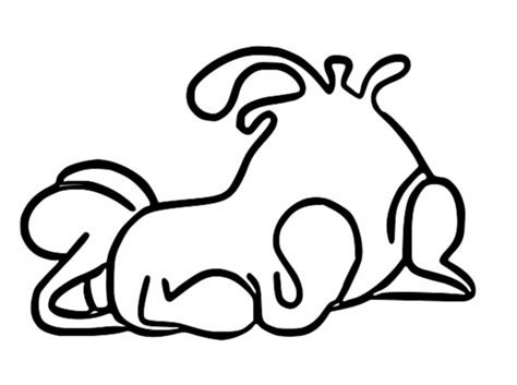 Coloring Page Strange World Blob 2
