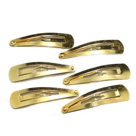 Golden Tik Tok Hair Clips Inches At Hair Clips Id