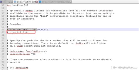 Windows系统redis部署配置ip端口服务配置windows 配置redis Ip和端口 Csdn博客