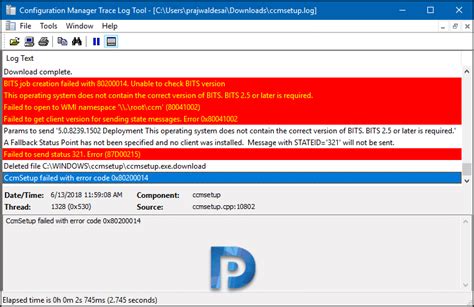 Fix Ccmsetup Failed With Error Code 0x80200014 In Sccm