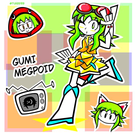 Gumi Megpoid D By Tuxed On Newgrounds