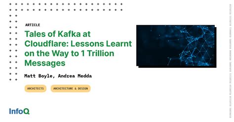 Tales Of Kafka At Cloudflare Lessons Learnt On The Way To 1 Trillion
