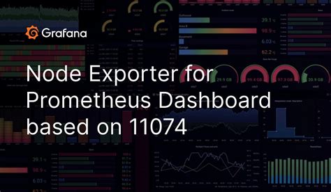 Node Exporter For Prometheus Dashboard Based On Grafana Labs