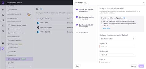saml sso with adfs