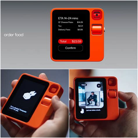 Rabbit R1 Handheld Pocket Ai Powered Assistant Announced