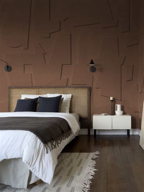 Abstract Wood Rust Rebel Walls