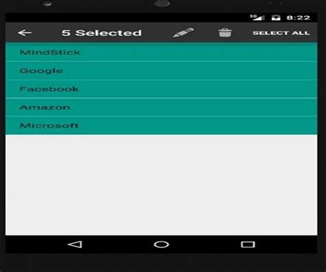 Action Mode In Android Mindstick