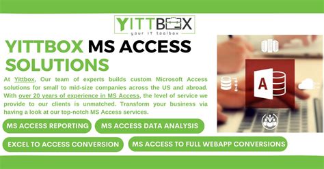 Yittbox On Linkedin Microsoft Msaccess Msexcel Excel Websitedevelopment Webapplications