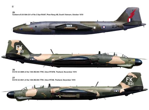 Martin B 57 Canberra Variants Авиация Летательные аппараты