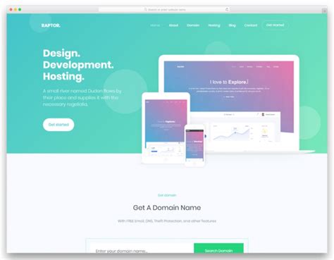 HTML Page Template Sample Template Business PSD Excel Word PDF