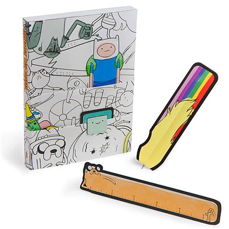 Adventure Time Coloring Journal Geekalerts
