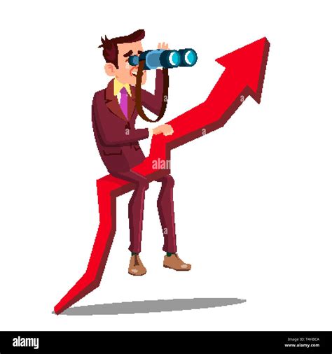 Business Analyst Businessman Marketer Vector Cartoon Character Stock Vector Image And Art Alamy