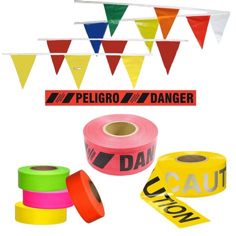 Flag Tape Caution Tape Pennant Flags