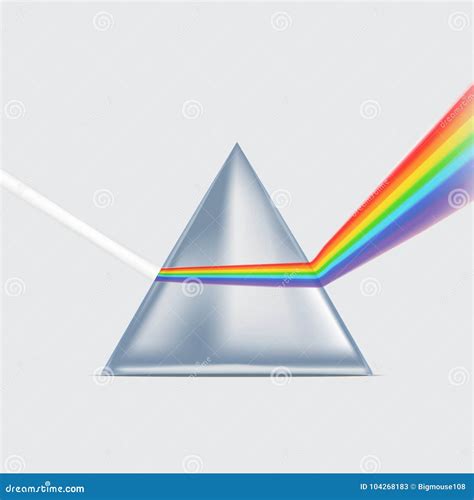 Realistic Detailed 3d Spectrum Prism Vector Stock Vector Realistic Detailed 3d Spectrum Prism Vector Stock Vector