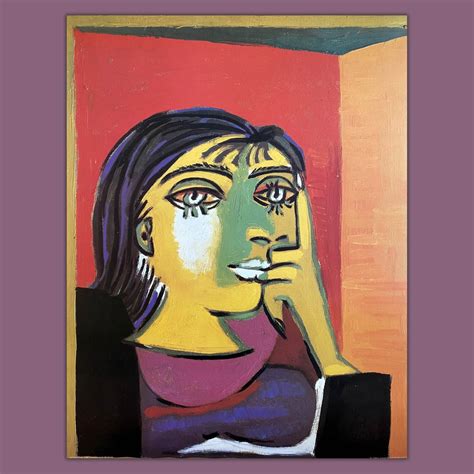 Poster Pablo Picasso Dora Maar Official Art Poster 60x80 Cm