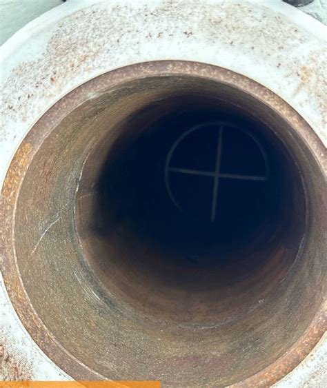 The X Shaped Metal Pieces Inside The Pipeline Are Most Likely Flow Hilal Alsheidi