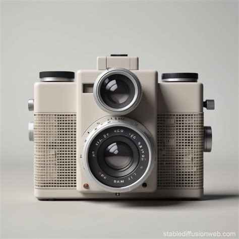 Minimalist Analog Camera Design Stable Diffusion Online