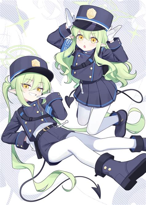 Hikari And Nozomi Blue Archive Drawn By Deadnooodles Danbooru