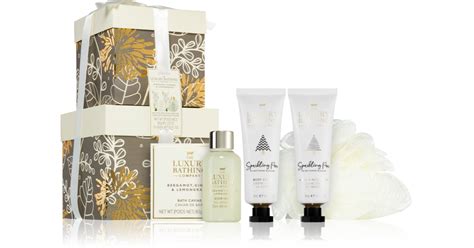 Grace Cole Luxury Bathing Bergamot Ginger And Lemongrass T Set For