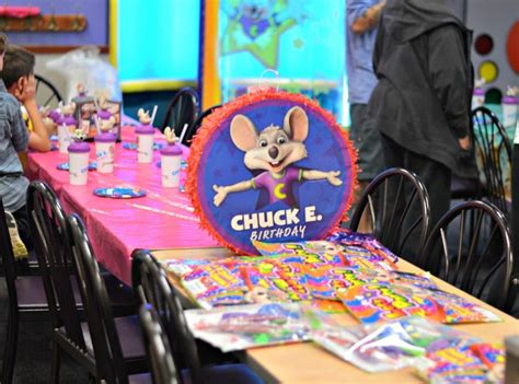 Chuck E Cheese Birthday Party