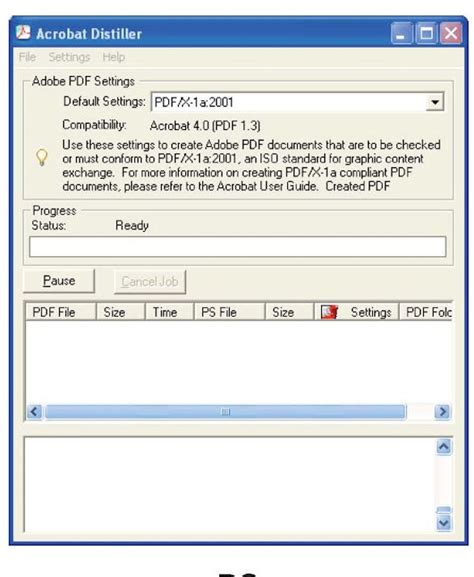 Adobe Distiller Creating Pdfs With Adobe Acrobat Distiller