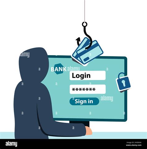 Cybercrime Cracking Stock Vector Images Alamy