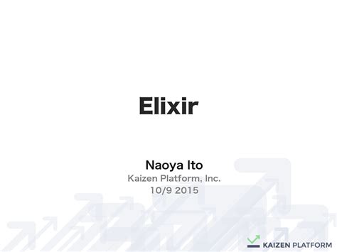 elixir speaker deck