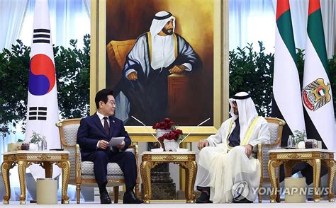 3rd Ld Lee Uae President Agree To Bolster Cooperation In Ai Defense And Energy