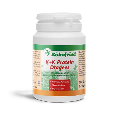Kk Protein Dragees Producatori Rohnfried Porumbei360ro