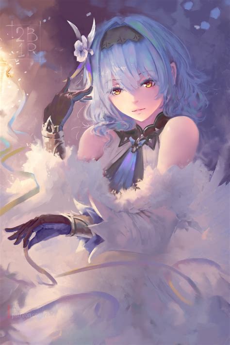 Eula Genshin Impact Drawn By Ravinebells Danbooru