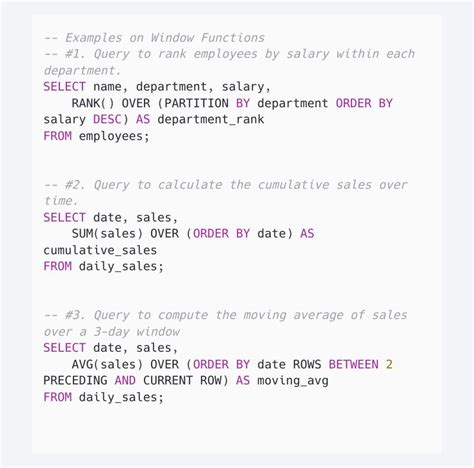 Learn About Window Functions In Postgresql Mohit Sehgal Posted On The