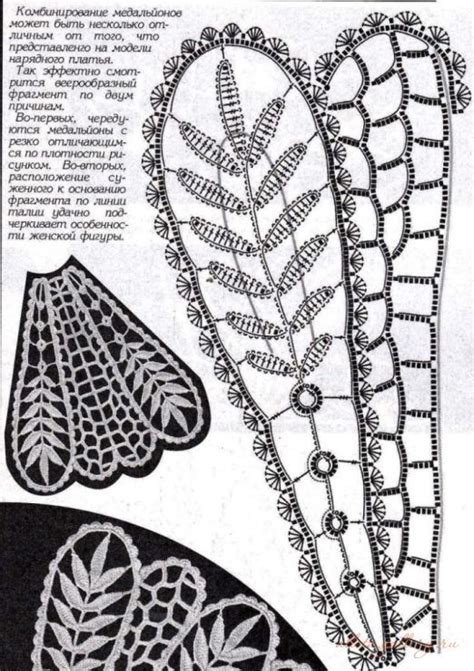 Фото 98 Воротнички ажурные Alleta Вязаная аппликация Вязание кружева