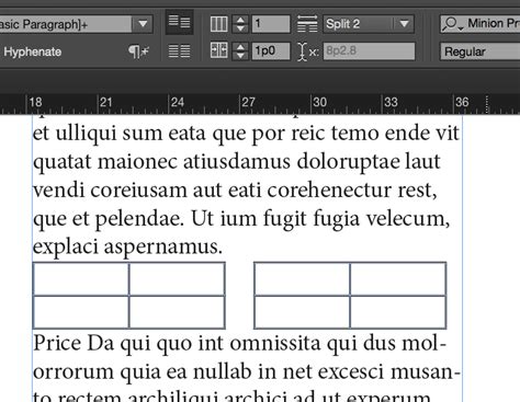 Multiple Tables Side By Side Creativepro Network