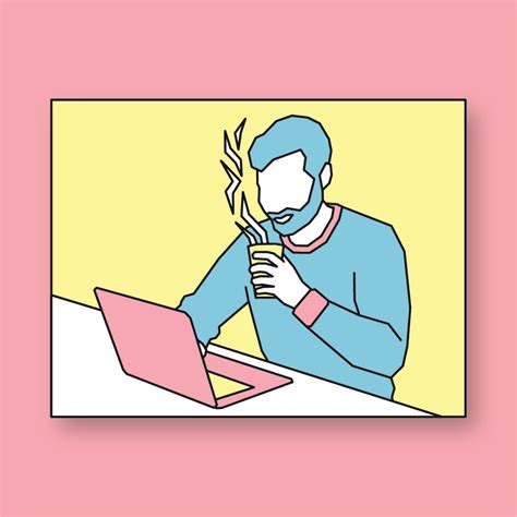 Man With Laptop Royalty Free Stock Svg Vector And Clip Art